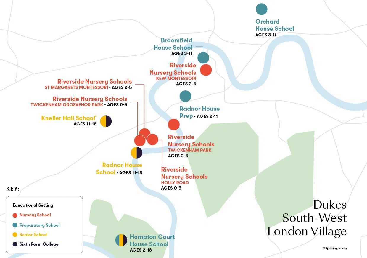 Dukes Education | London Nursery | Riverside Nurseries